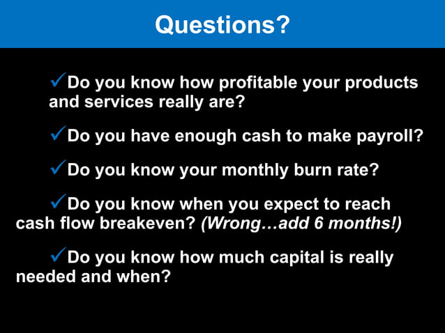 Afternoon Sessions | PPT