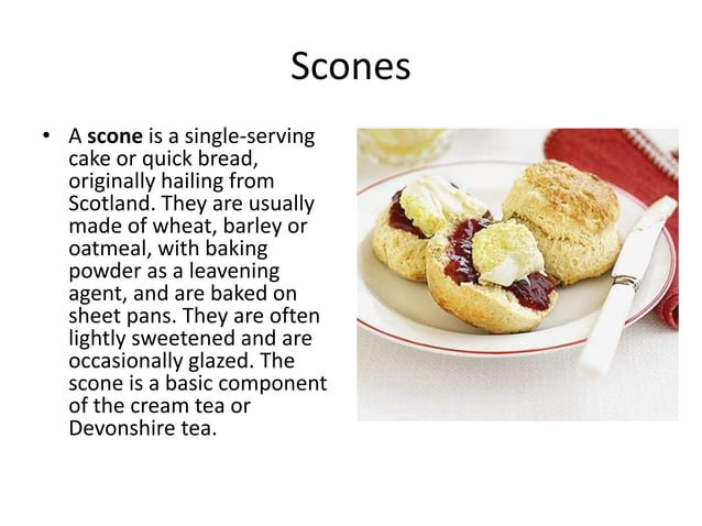 Afternoon tea and high tea | PPTX