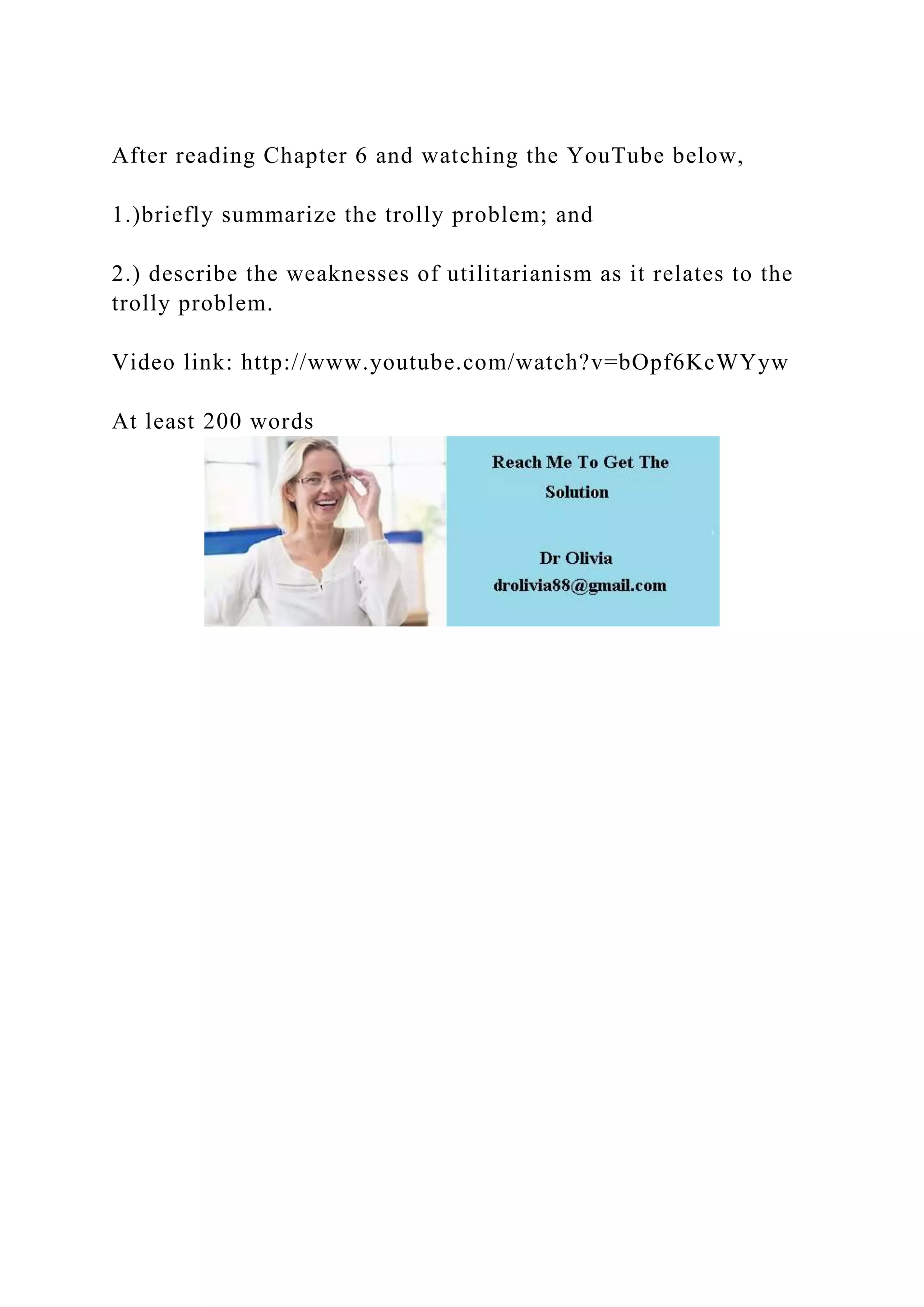 After reading Chapter 6 and watching the YouTube below, 1.)brief.docx