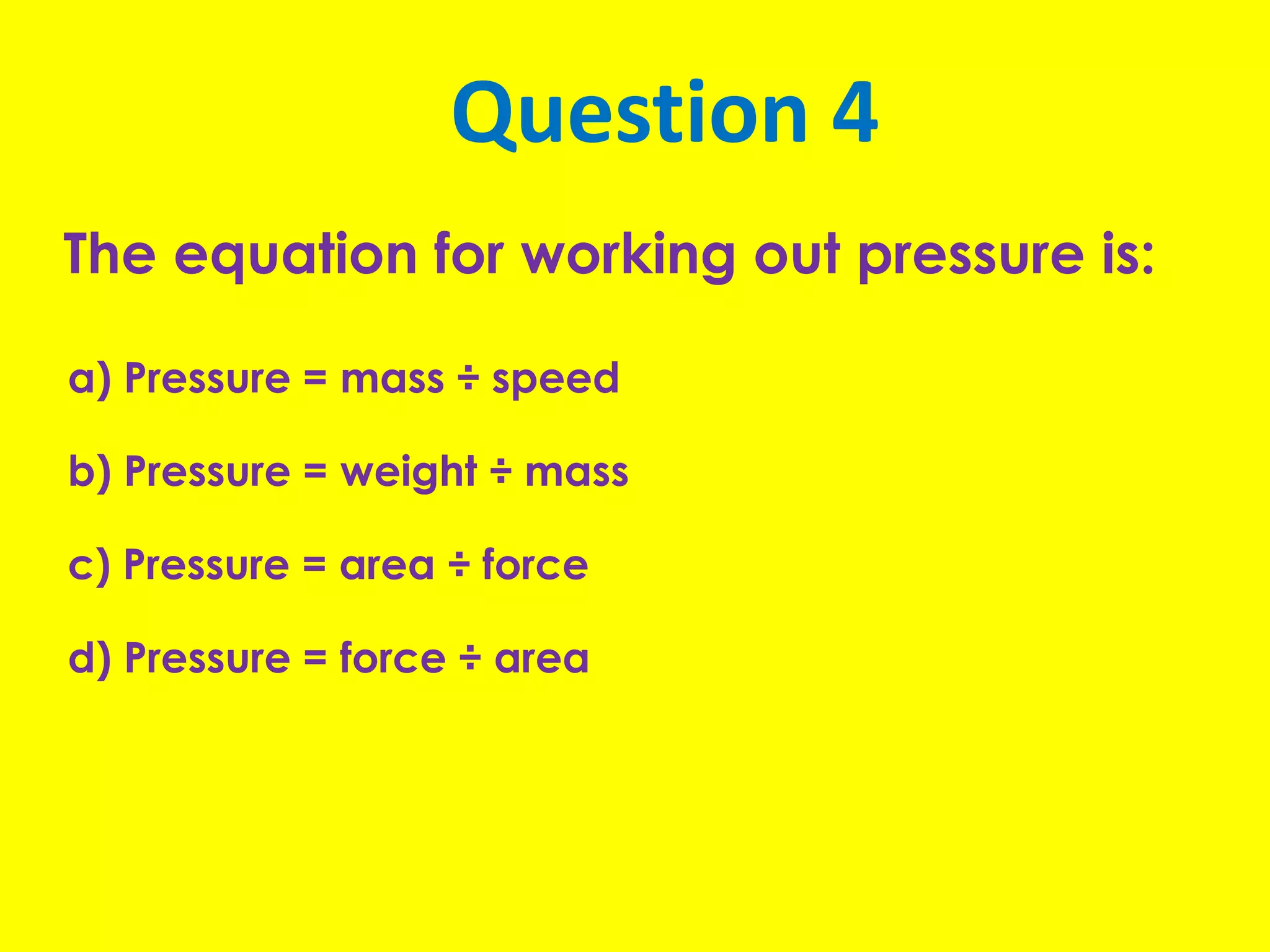 Multichoice Quiz on Forces KS3 | PPTX