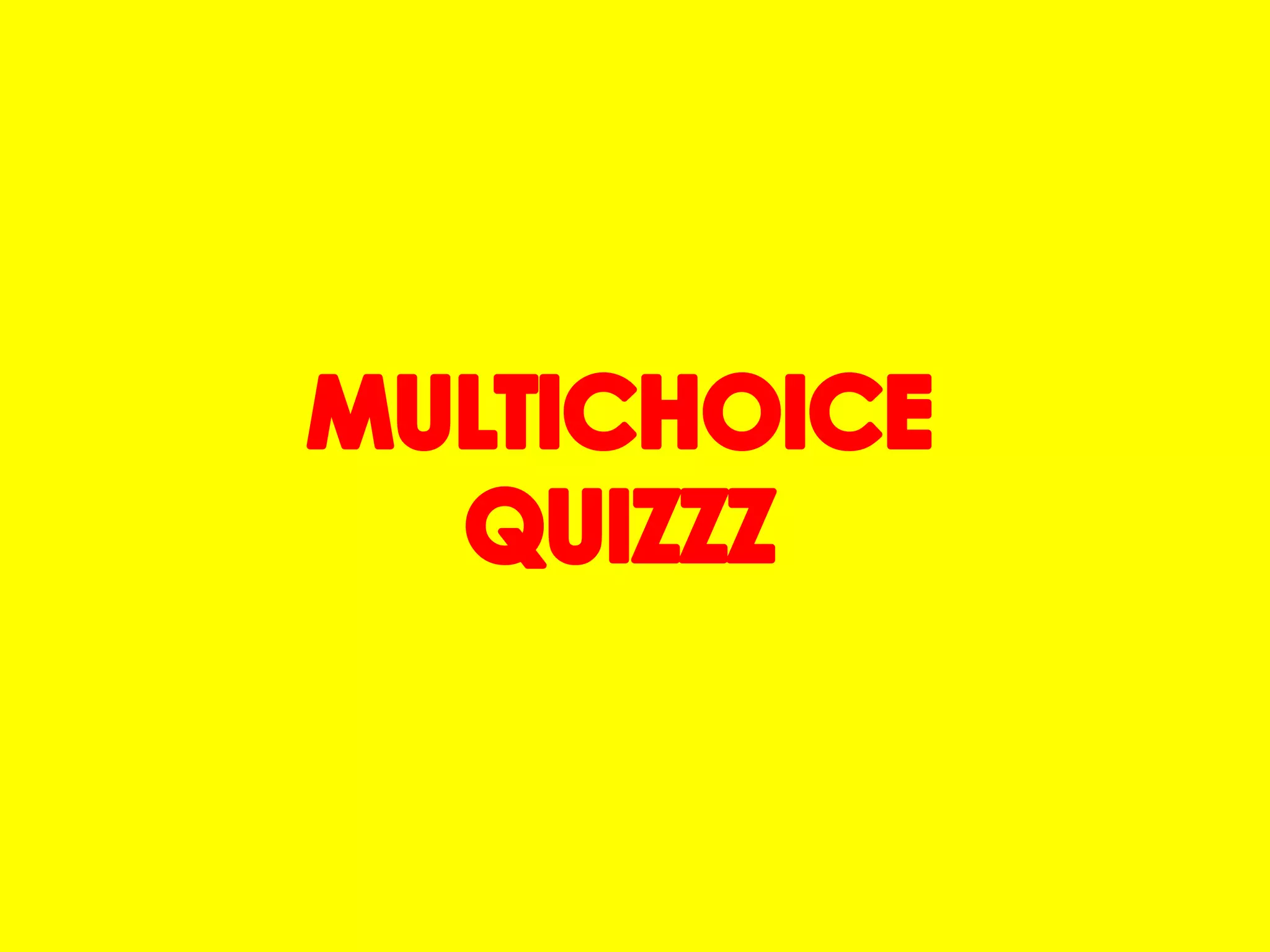 Multichoice Quiz on Forces KS3 | PPT