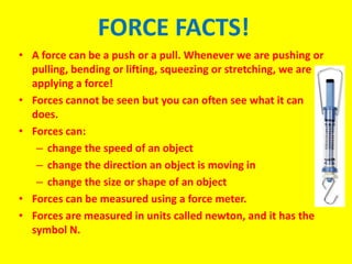 Multichoice Quiz on Forces KS3 | PPT