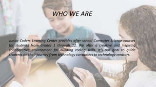 After School Programs - juniorcoders.ca