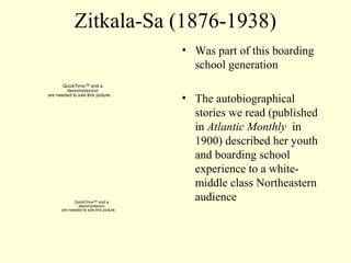 After the civil war and zitkala sa | PPT