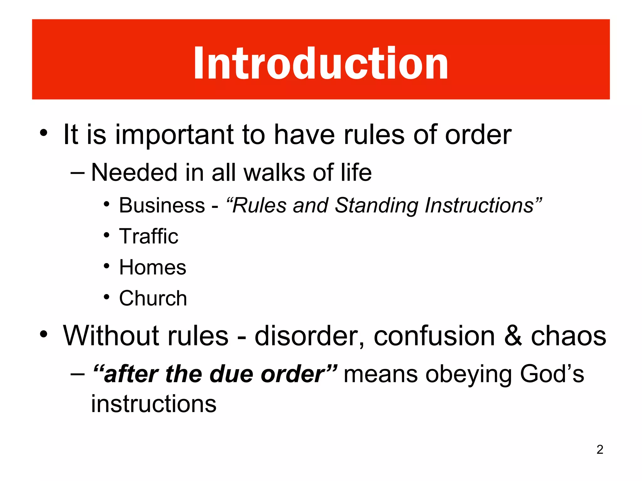 After the due order | PPT