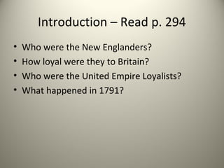 After the fall of quebec | PPT