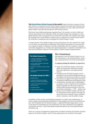 UN Global Compact | PDF