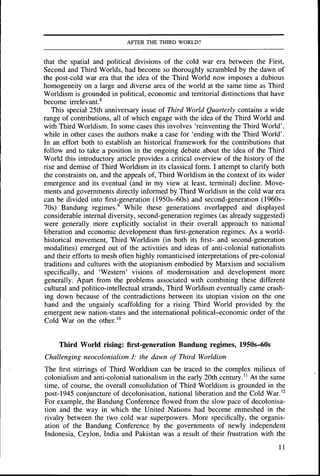 After the third world | PDF