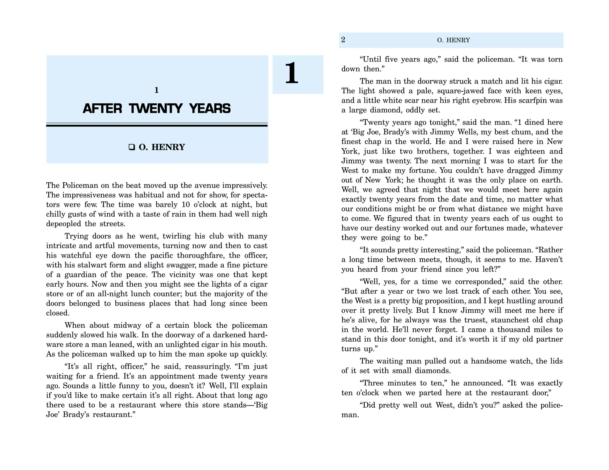 After twenty years | PDF