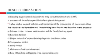 DUCTILE IRON FOUNDARY PRACTICE | PPT