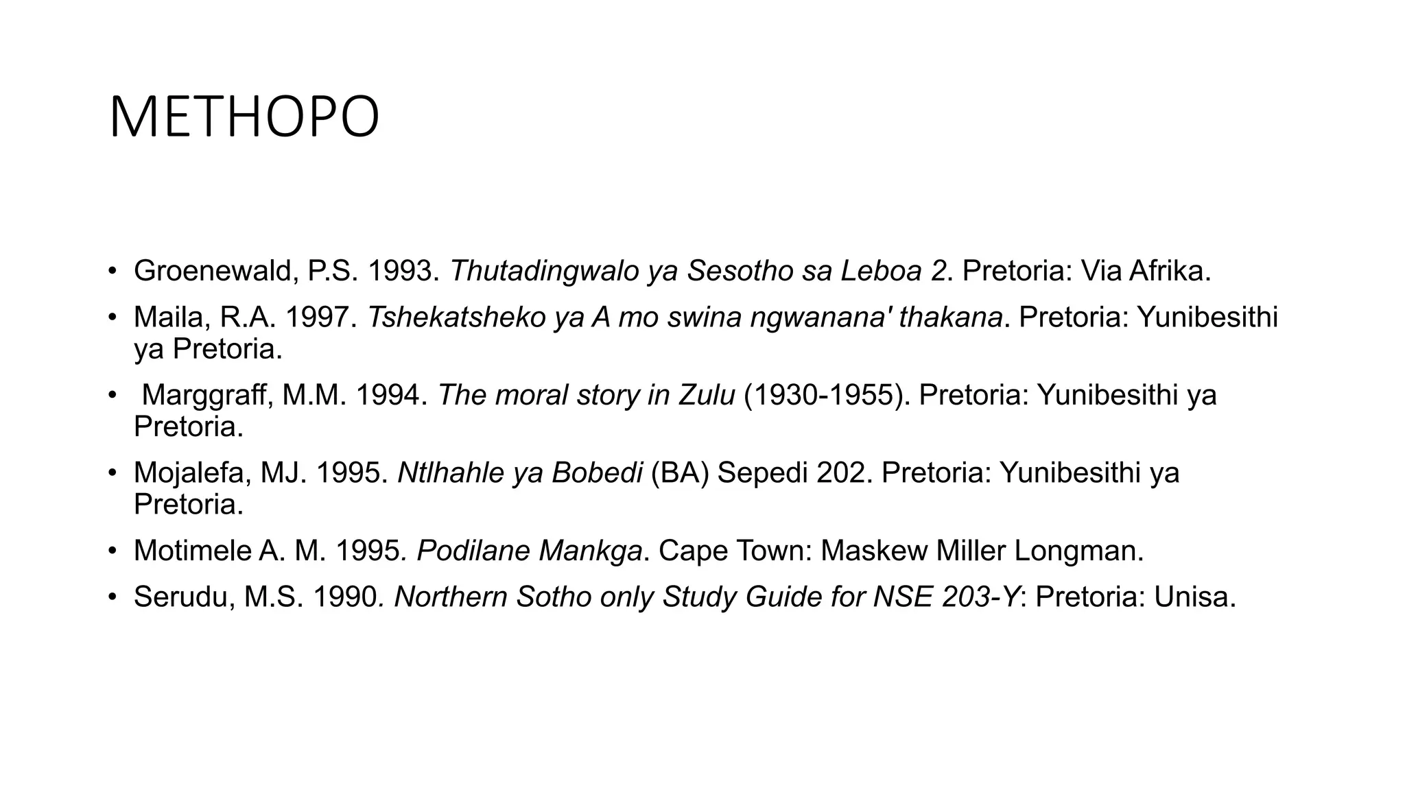AFT 121 Pego ka tikologo ya papadi ya Podilane Mankga ka lehlakoreng la ...