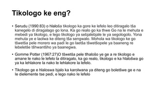 AFT 121 Pego ka tikologo ya papadi ya Podilane Mankga ka lehlakoreng la ...