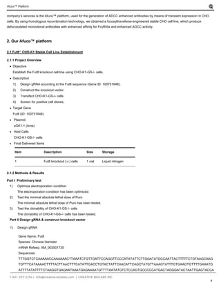 Afuco platform for adcc enhanced therapeutic antibody development | PDF