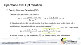 A fundamental step in VLSI physical design A fundamental step in VLSI ...