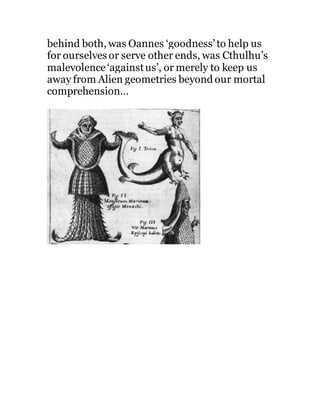 A further christian connection to oannes has been identified in the ...