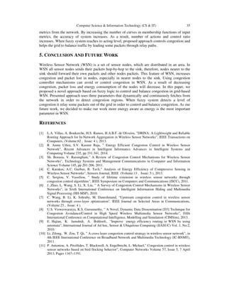 A fuzzy based congestion controller for control and balance congestion in gried-based wsn | PDF ...
