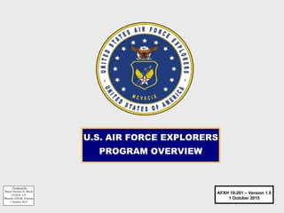 USAF Explorers Program Overview | PPT