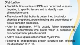 Pharmacokinetics and pharmacodynamics of Biotechnological drugs- | PPTX