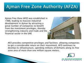 Ajman Free Zone executive office | PDF