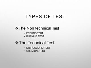 Afzal( Identification of Textiles).pptx