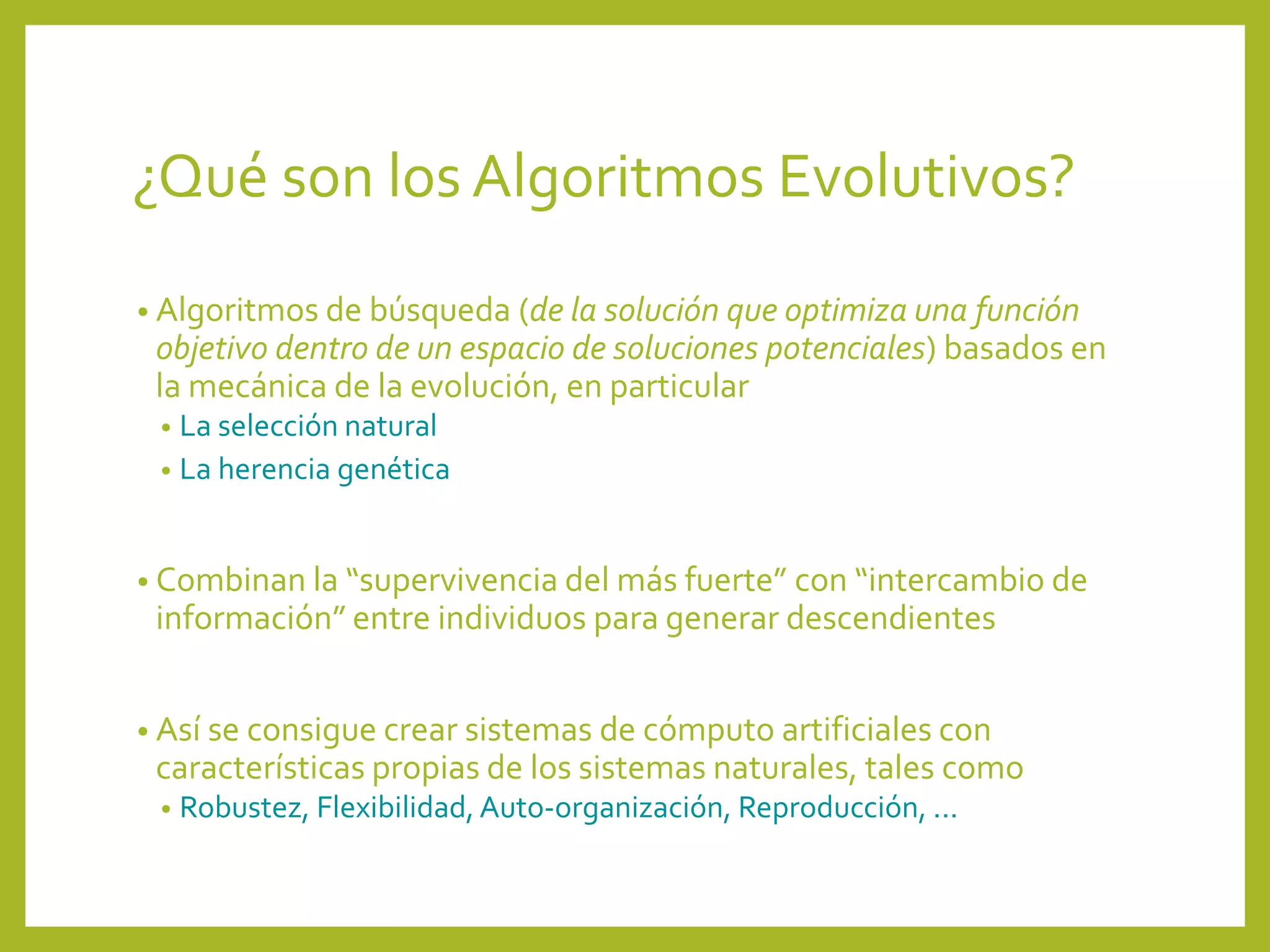 Algoritmos genéticos | PPT