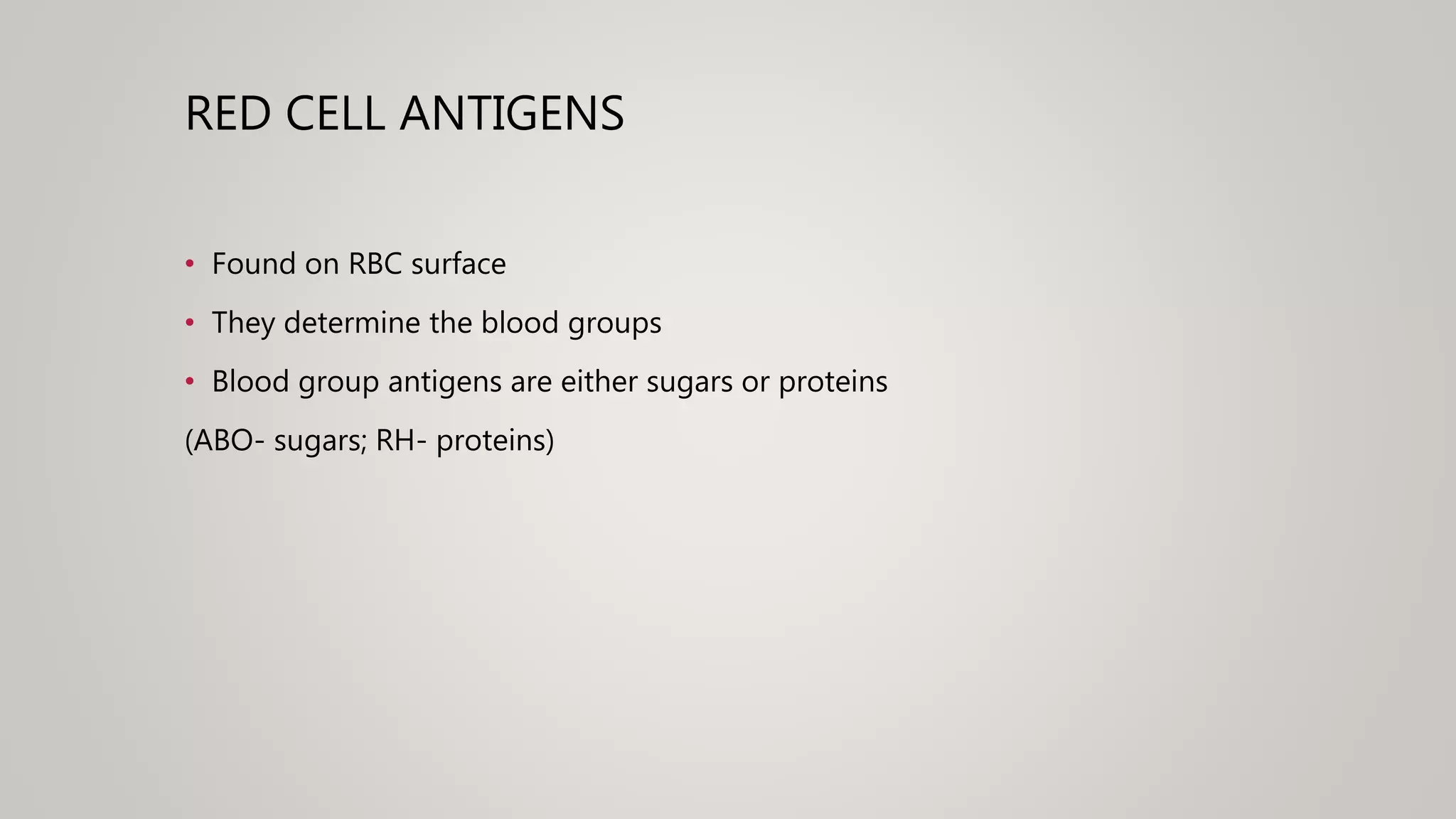 Antigens and Antibodies in blood bank practice | PPTX