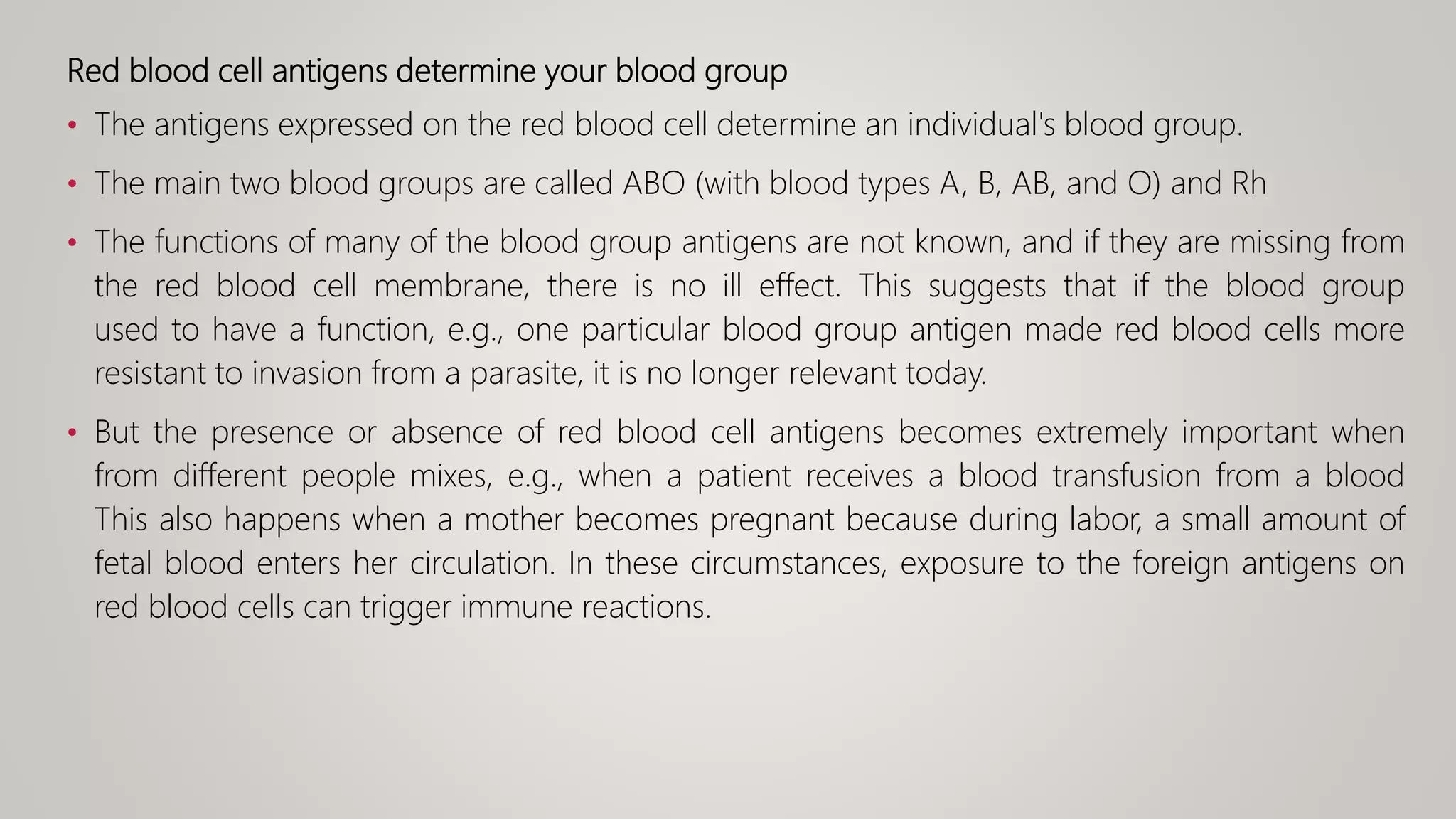 Antigens and Antibodies in blood bank practice | PPTX