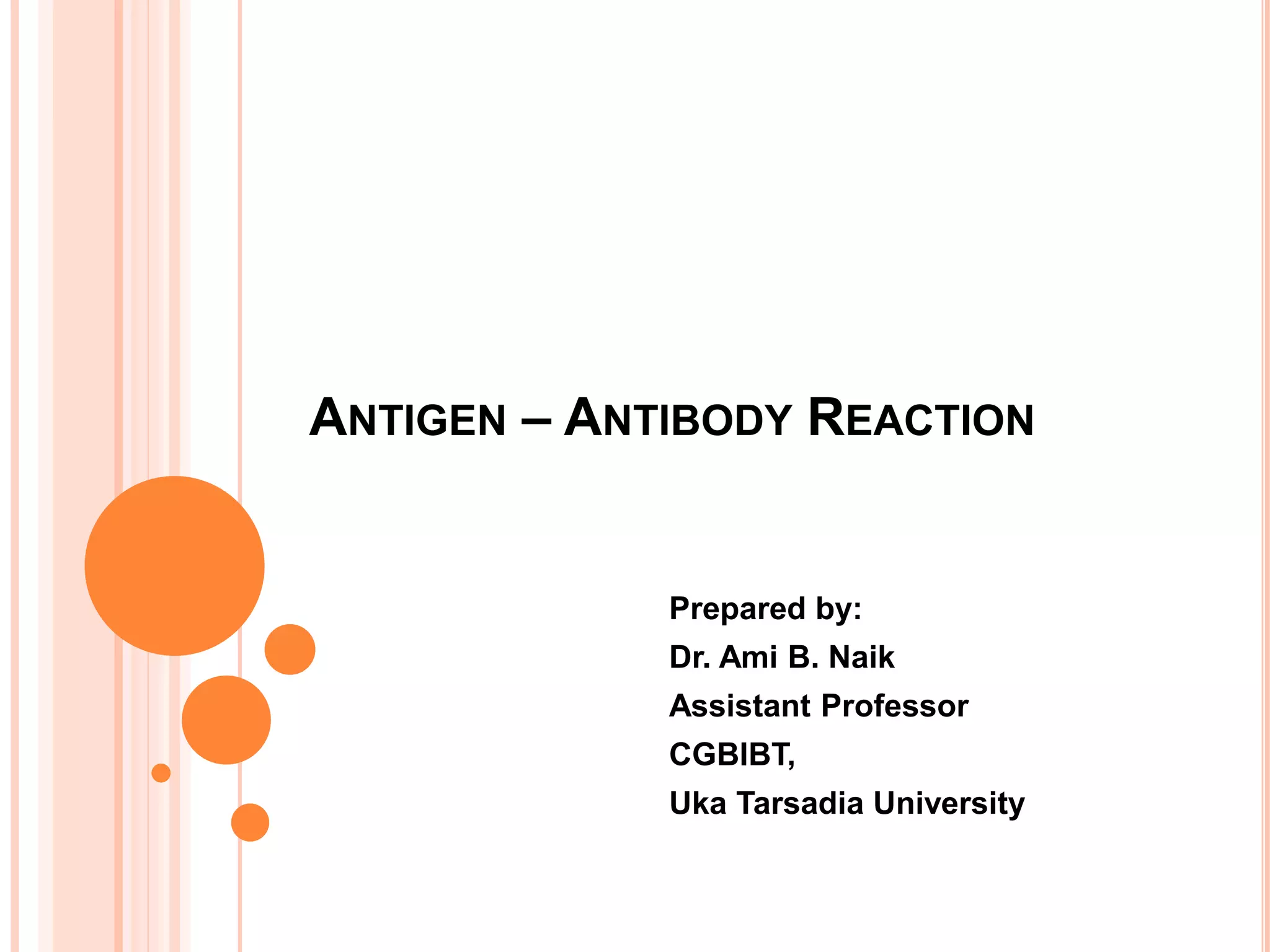 Ag ab reactions | PPTX