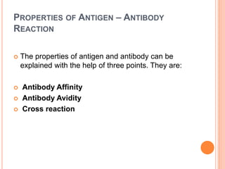 Ag ab reactions | PPTX