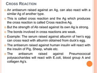 Ag ab reactions | PPTX
