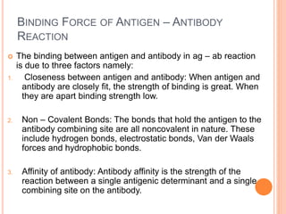 Ag ab reactions | PPTX