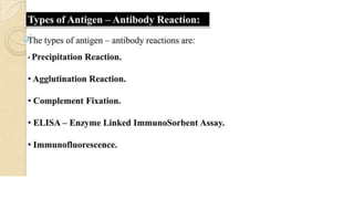 Antigen-Antibody Reactions and their types.pptx
