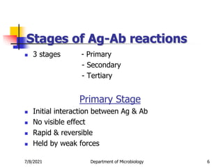Ag ab reactions part i | PPT