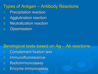 Ag ab reactions, raghu | PPT
