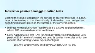Antigen antibody reactions and their application in diagnosis of ...