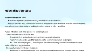 Antigen antibody reactions and their application in diagnosis of ...