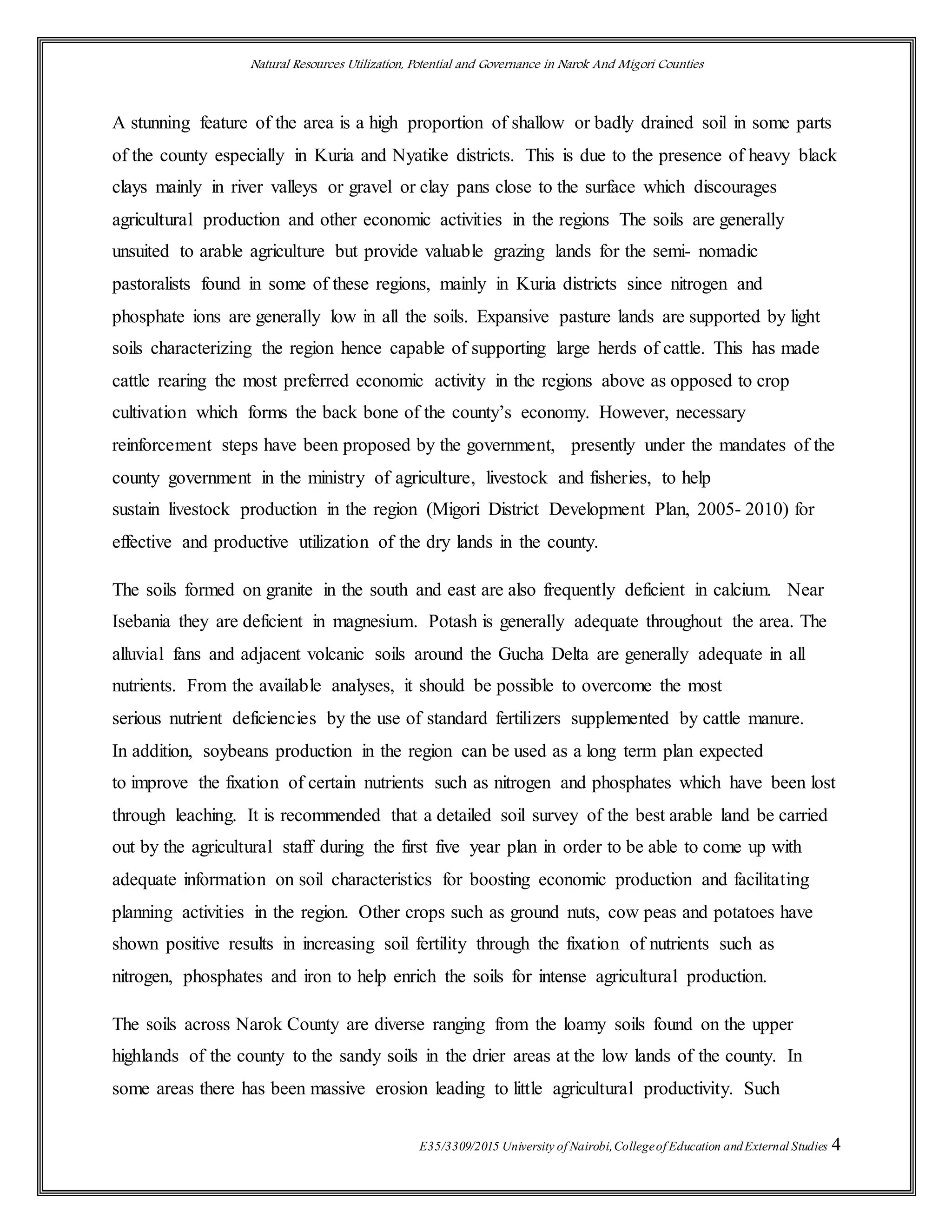 Migori and Narok Counties | DOCX