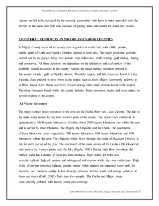 Migori and Narok Counties | DOCX