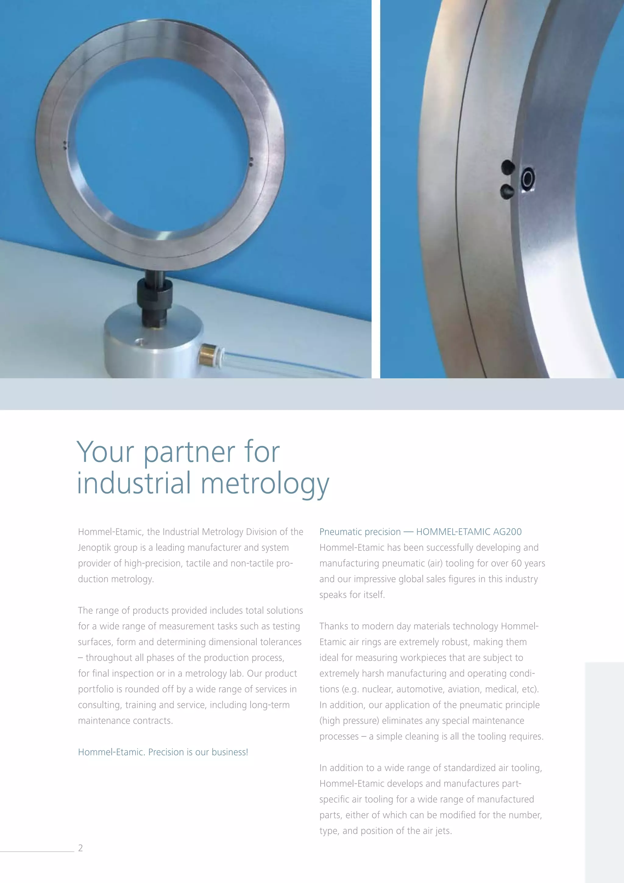 Ag200 Medición de Diametros exteriores con Aire | PDF