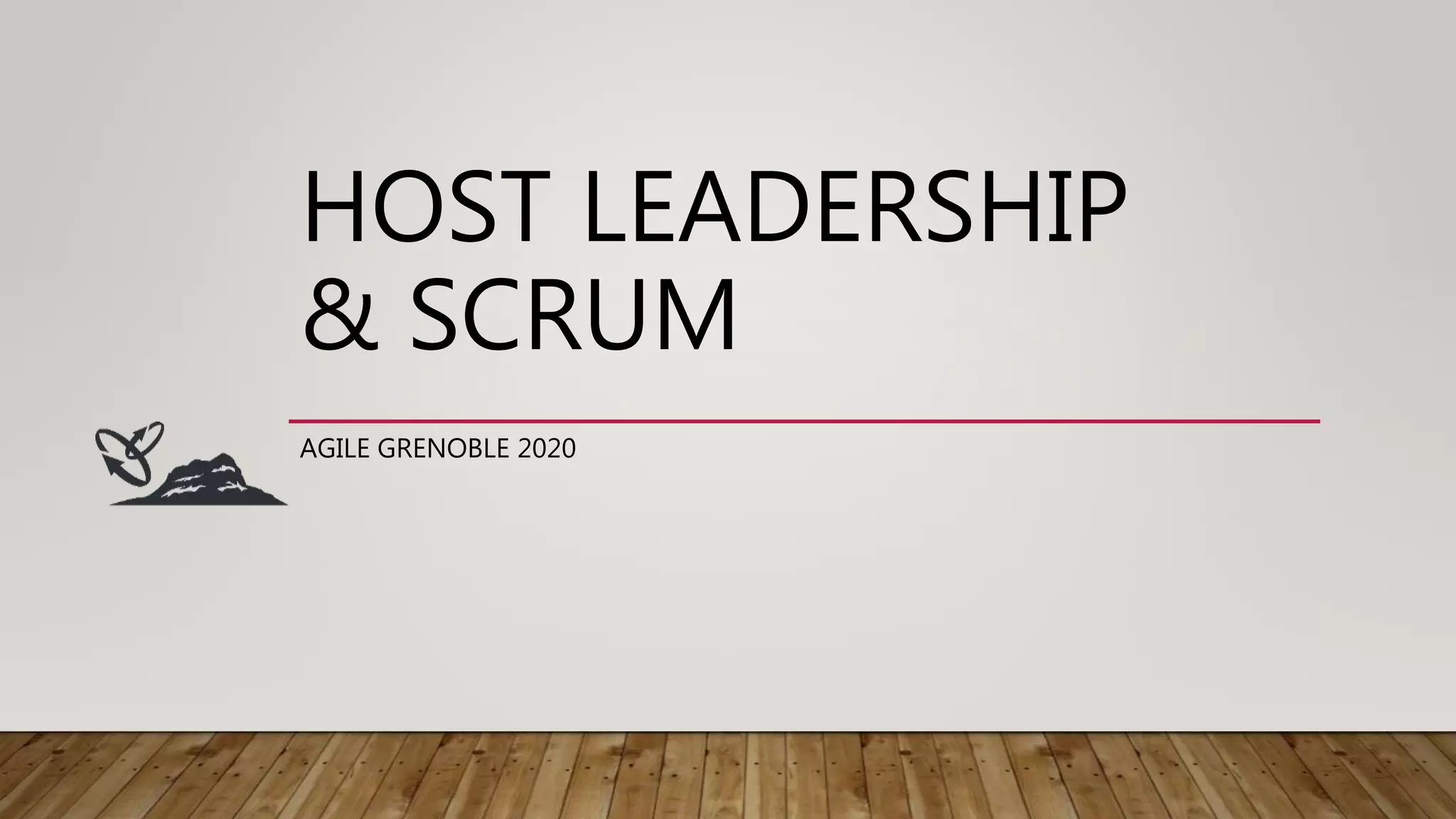 Host Leadership & Scrum | PPT