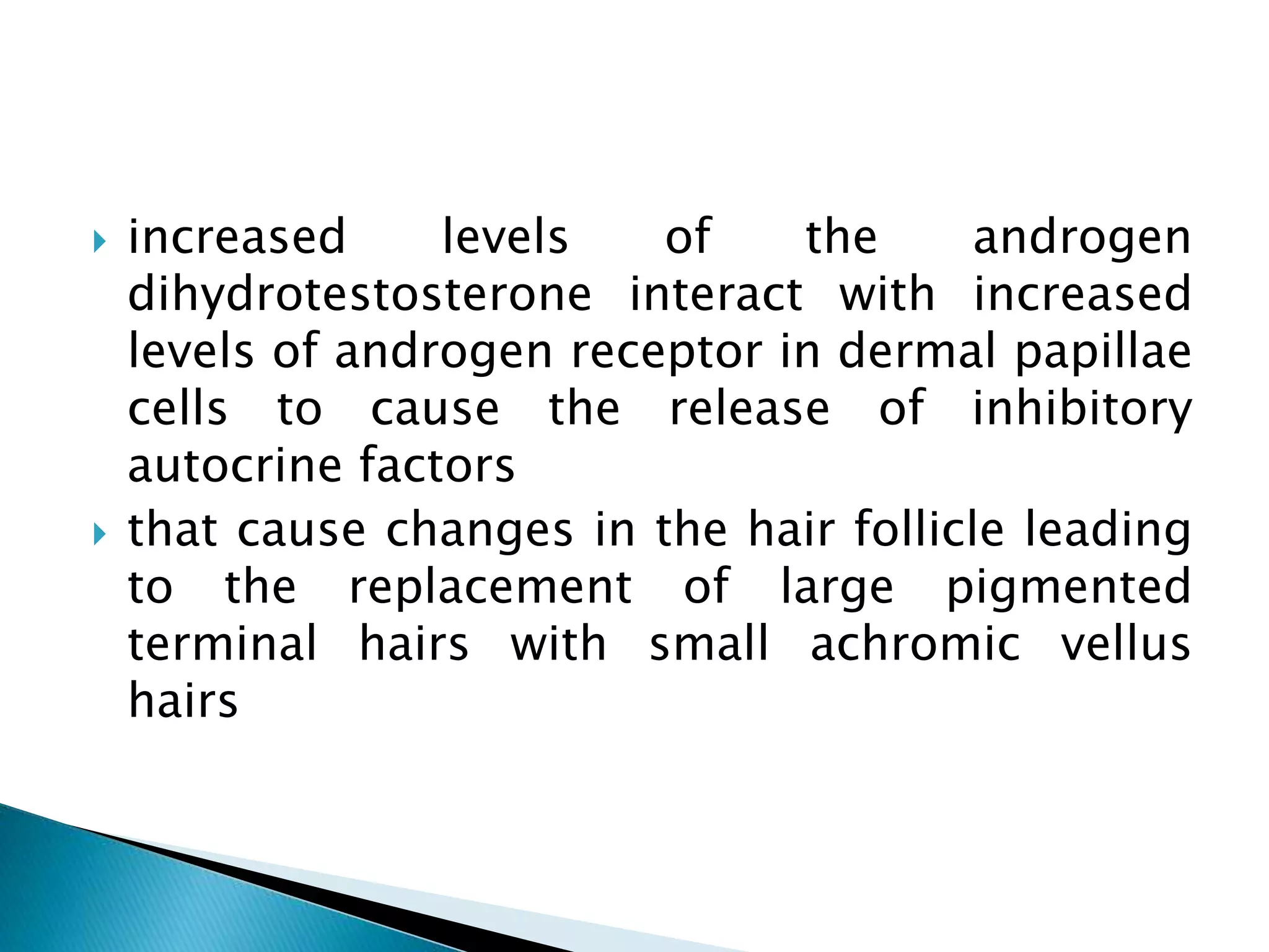Adolescent Androgenic Alopecia | PPTX