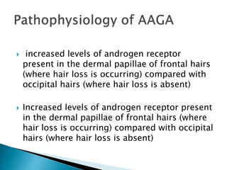 Adolescent Androgenic Alopecia | PPTX