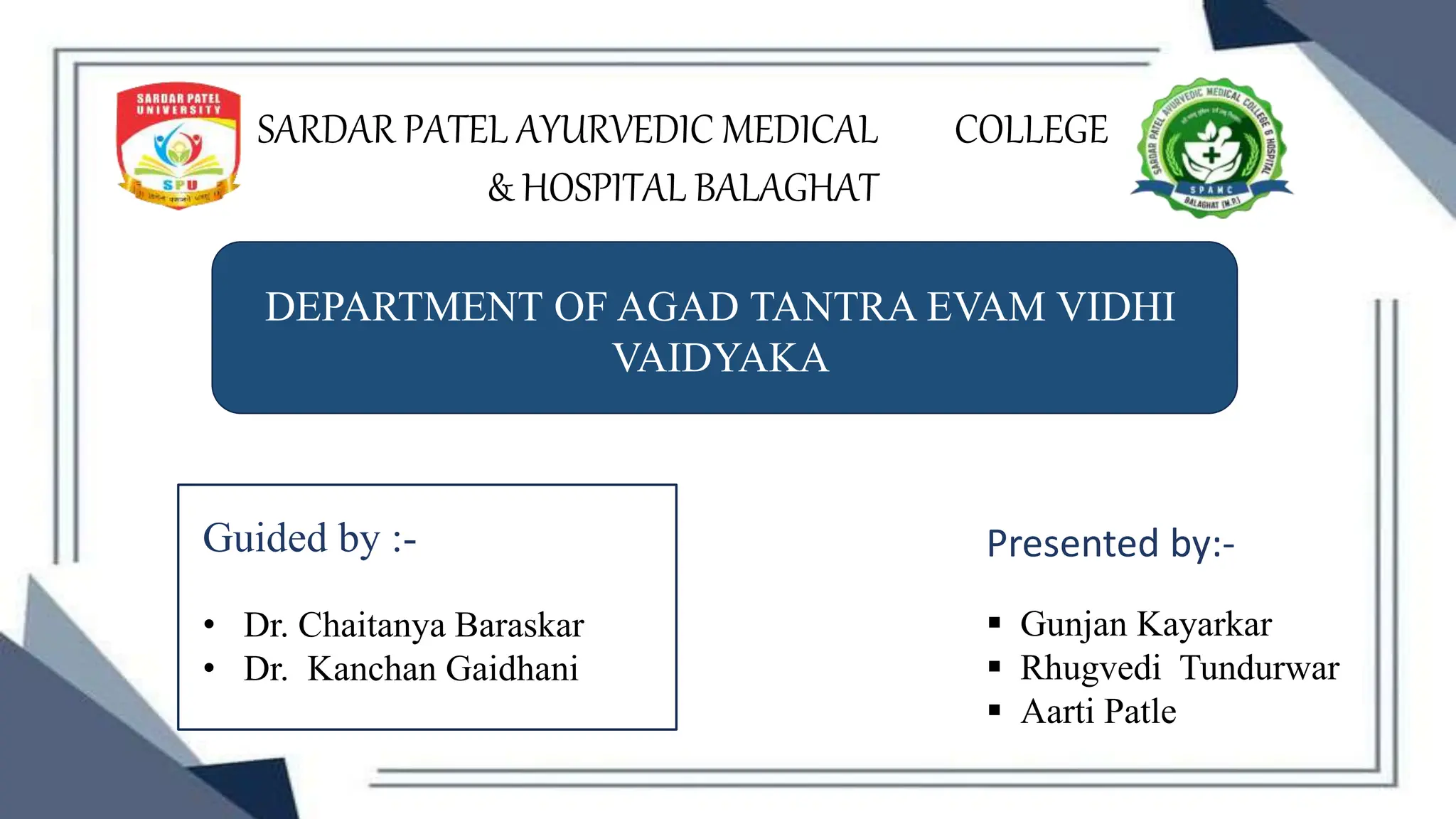 agadtantra vish ke veg according to charaka vagbhatta and sushuruta final.pptx