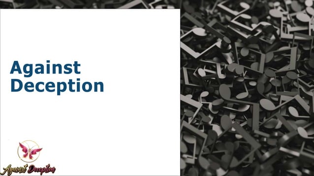 Against Deception | PPT