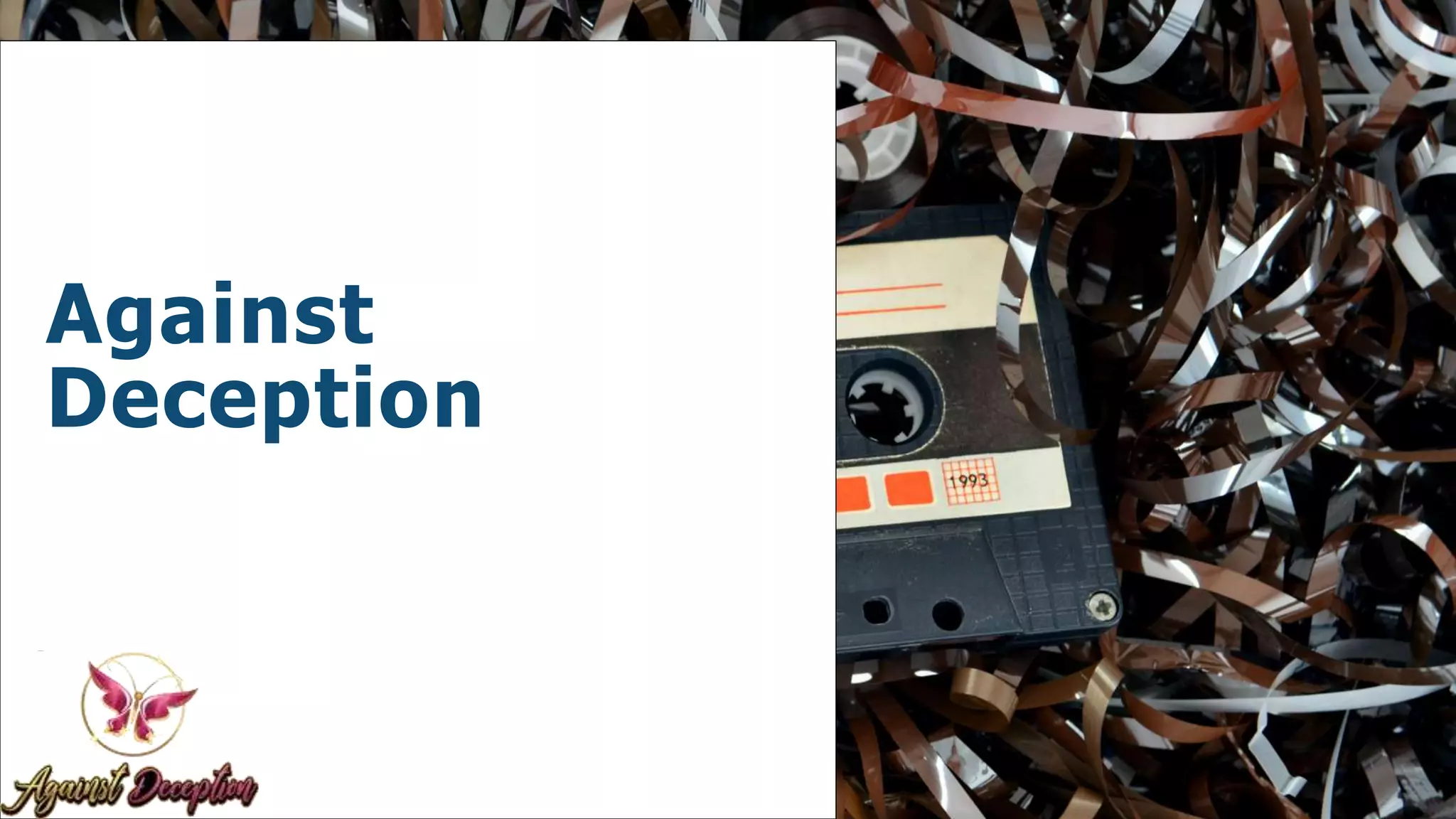 Against Deception | PPT