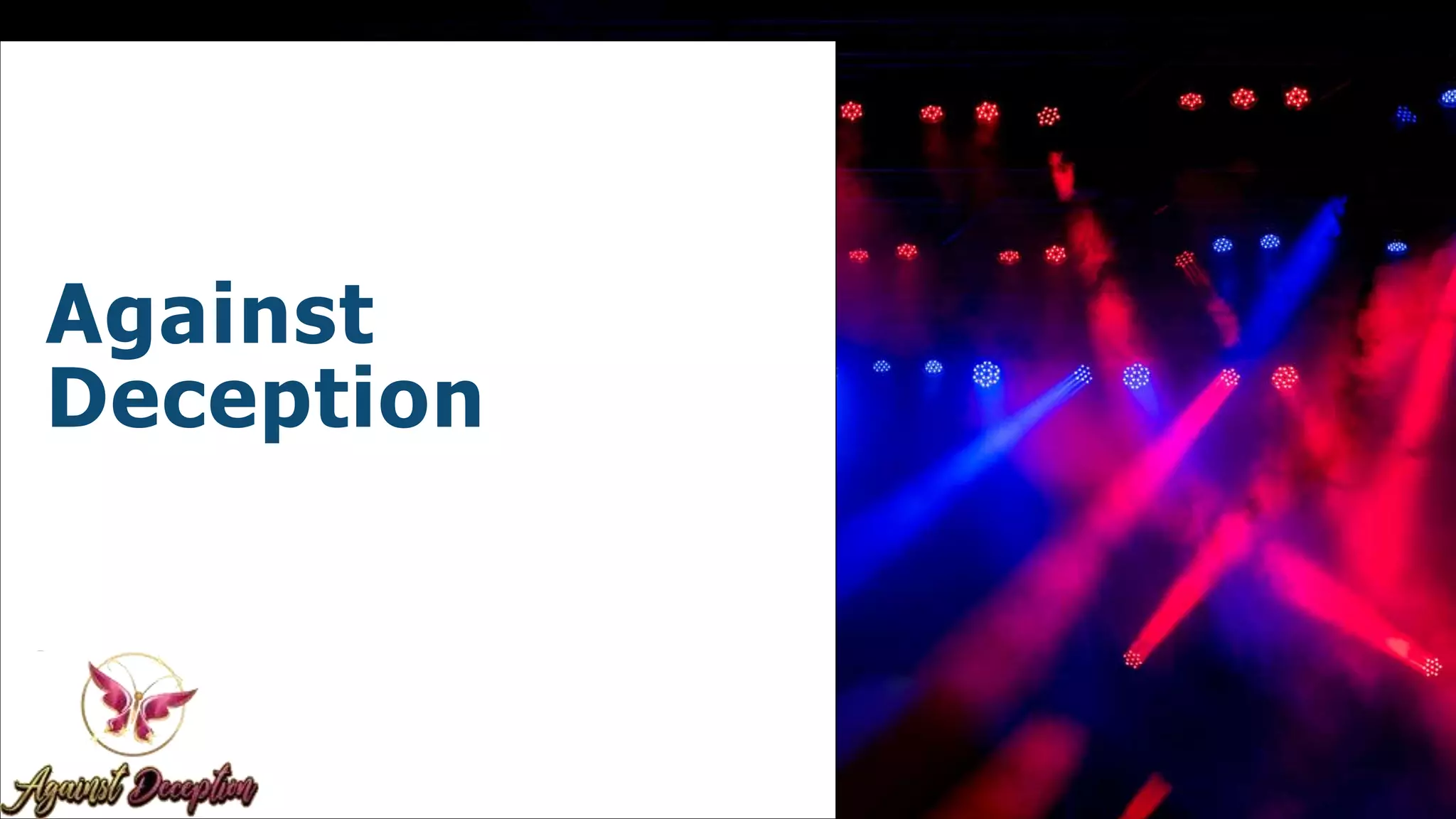 Against Deception.pptx