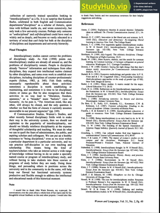 Against Interdisciplinarity | PDF