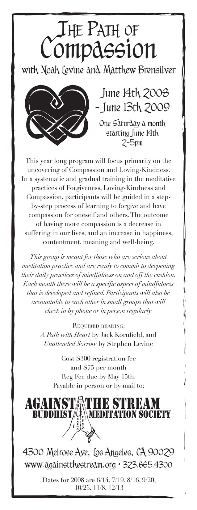 Against the Stream flyer | PDF