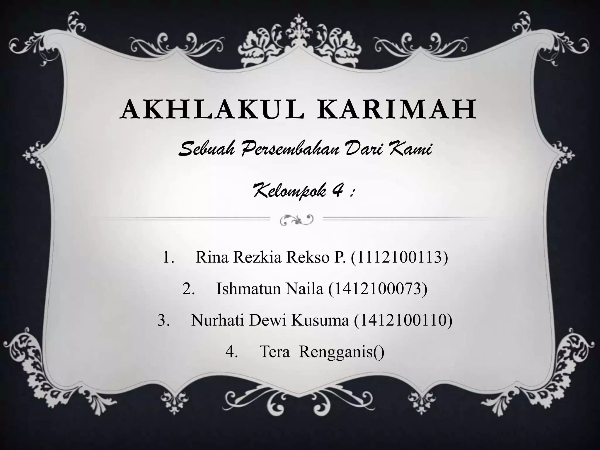 Akhlakul Karimah | PPTX