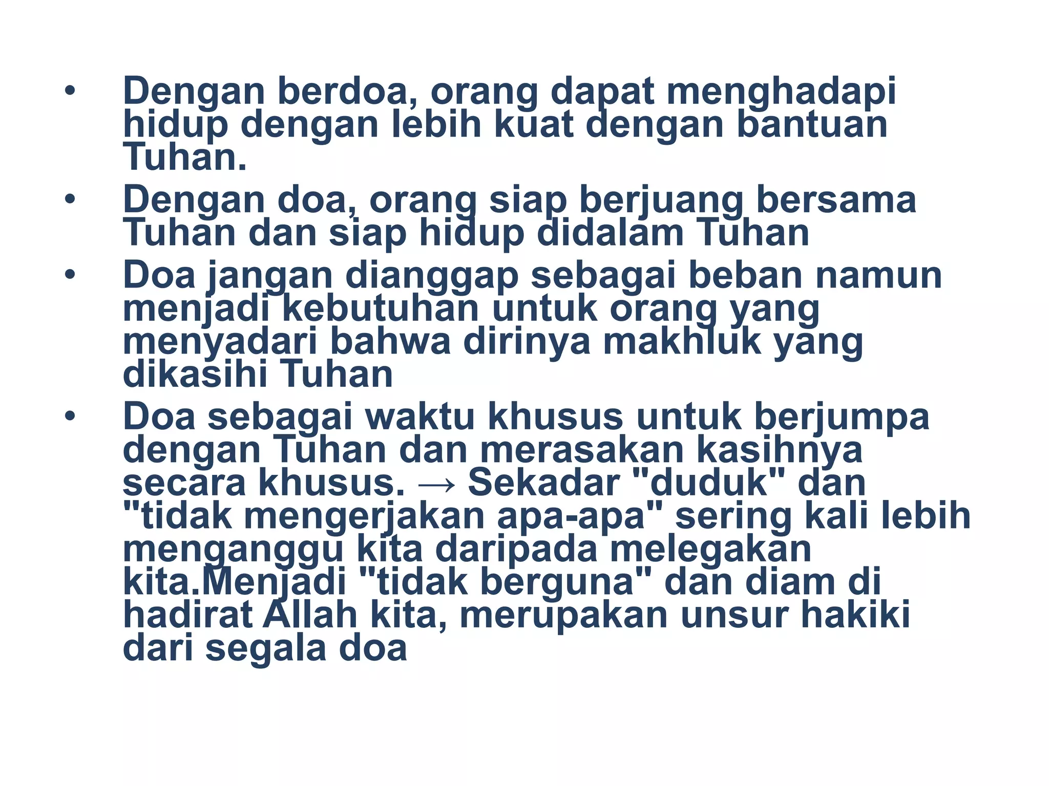 Apa itu Doa? | PPTX